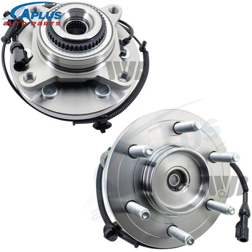 Pair Front Wheel Hub Bearing Assembly for 2010 Ford F-150 Pickup SVT ...