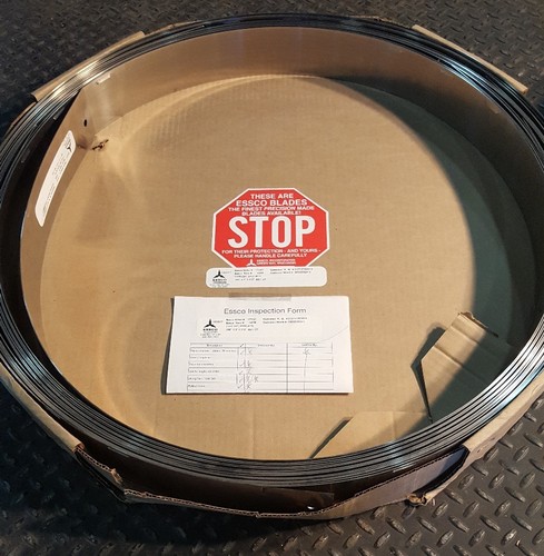 Essco Kadant Precision Ground Doctor Blade DST Spec 173 .050" x 3" x ...