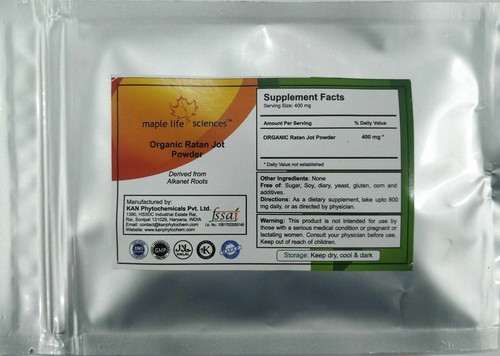 ORGANIC Ratan Jot Powder Alkanet Roots Gives red color to Indian ...