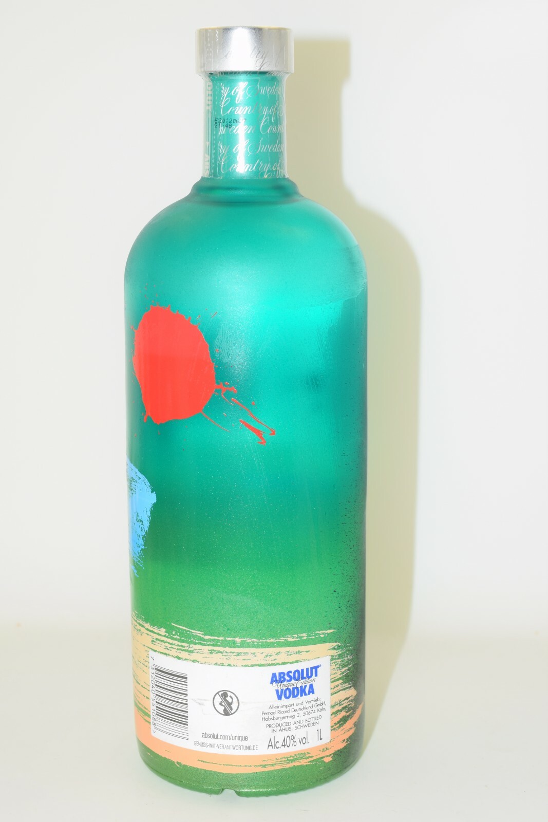 Absolut Vodka Unique Edition 1000 ml 40% 300 816 voll & versiegelt | eBay