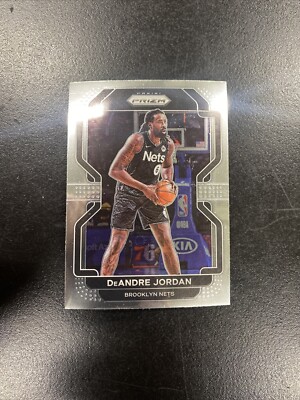 Deandre Jordan Panini Prizm 2021-22 Brooklyn Nets Basketball Card No. 2 ...