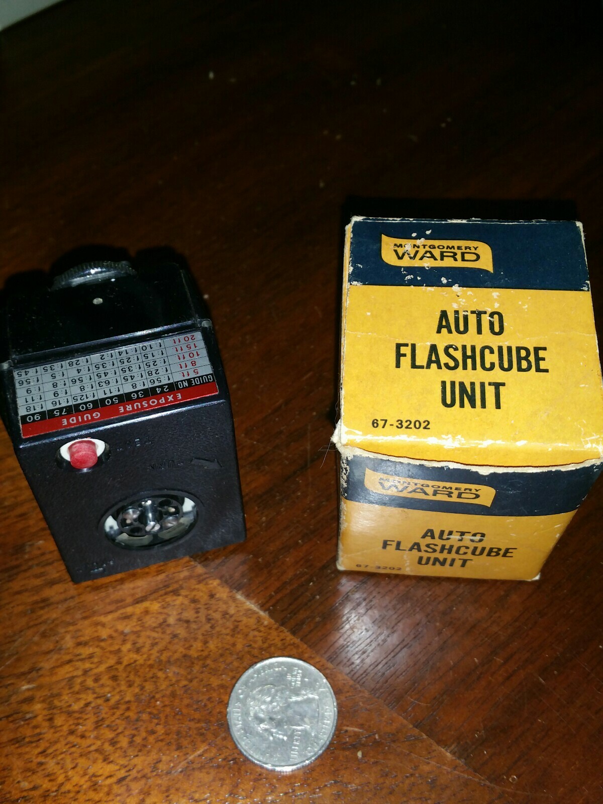 Montgomery Ward Electronic Flashcube Unit with box | eBay
