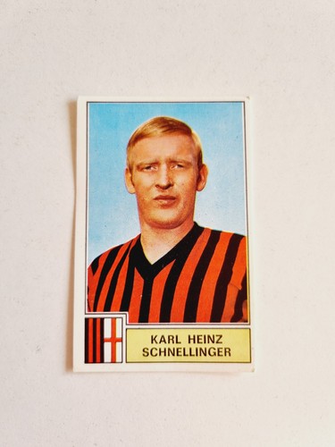 Figurine Karl Heinz Schnellinger Milan Footballeurs 1971-1972 Panini ...