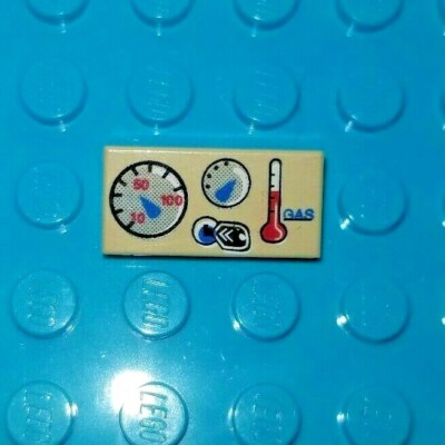 LEGO Minifigure Speedometer Car Boat Plane Gauge Control Space 1x2 ...