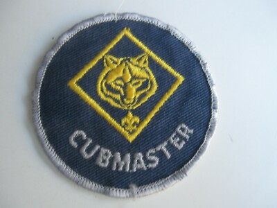 Vintage BSA Scouting Cubmaster Patch BIS | eBay