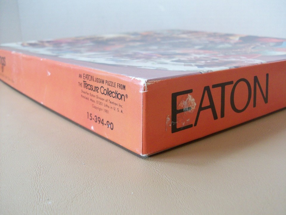 Eaton Jigsaw Puzzle Playthings Dolls Stuffed Animals Toys Baby Quilt ...