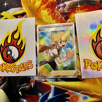 Pokémon Barry Trainer Brilliant Stars Card | eBay