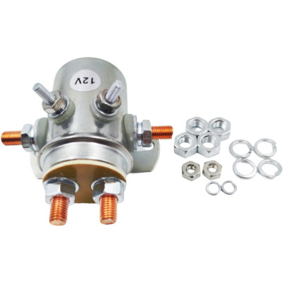 12V 6-Post Single Pole Double Throw Solenoid for Auto Crane 300105 ...