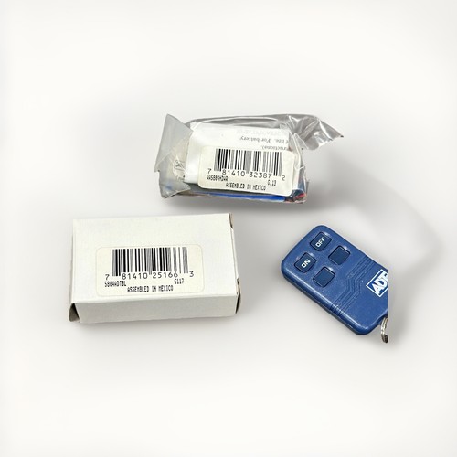 Ademco 5804ADTBL 4-Button Wireless Alarm Key Fob Transmitter - Blue | eBay