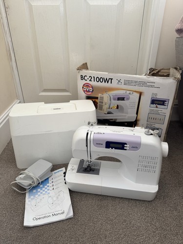 BROTHER BC-2100 Computerized Electric Sewing Machine Foot Pedal ...