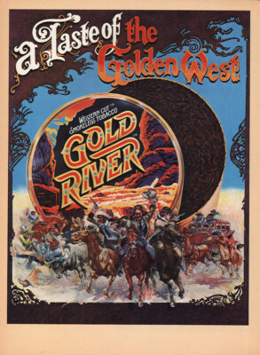 1982 Gold River Smokeless Tobacco: Golden West Vintage Print Ad | eBay