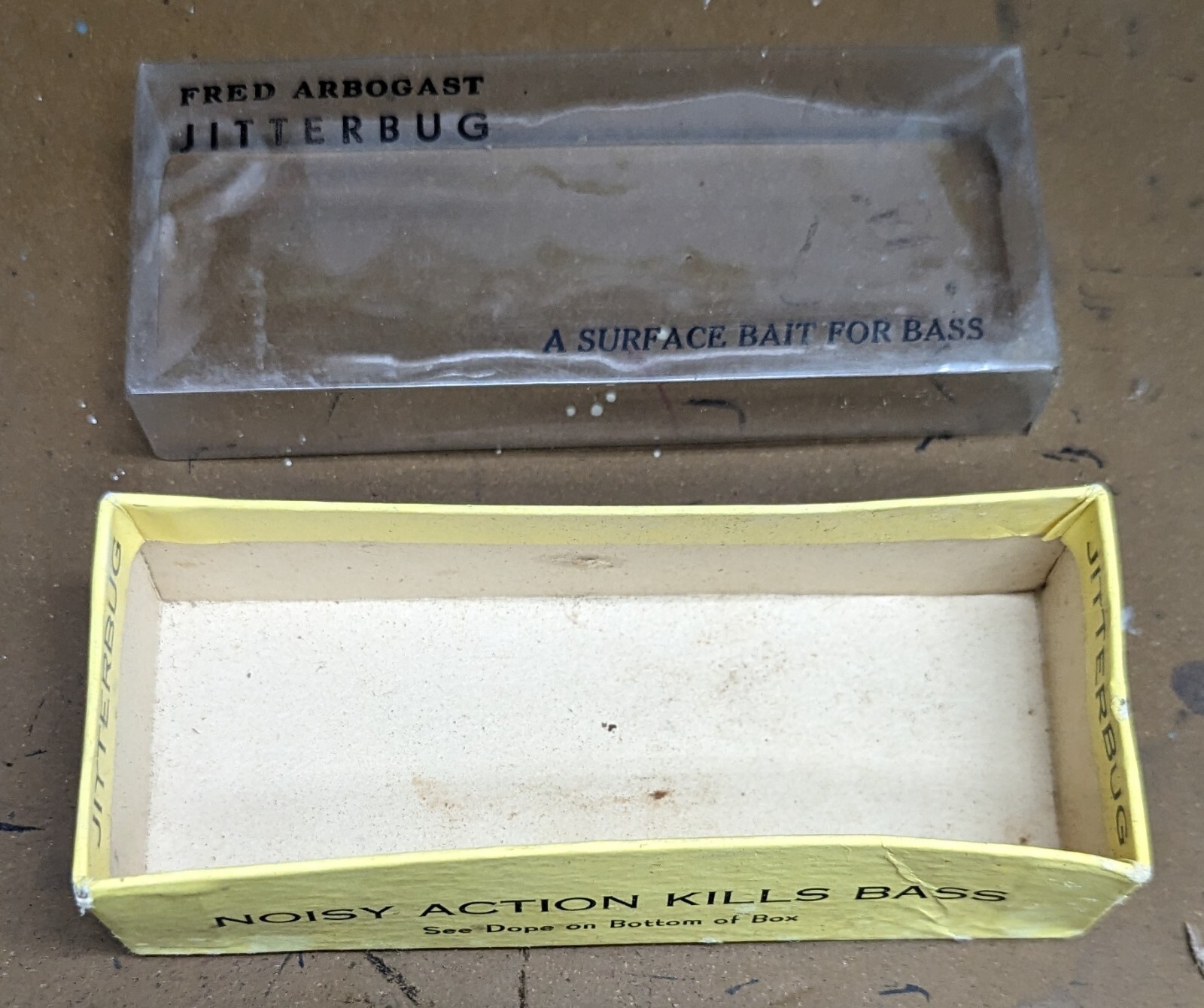 Vintage Fred Arbogast Jitterbug 655 P Lure With Original Box | eBay