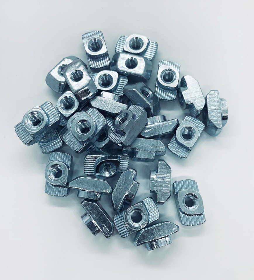 M 5x0.7 thread T Nut 8 mm extrusion slot lot of 20 pcs | eBay