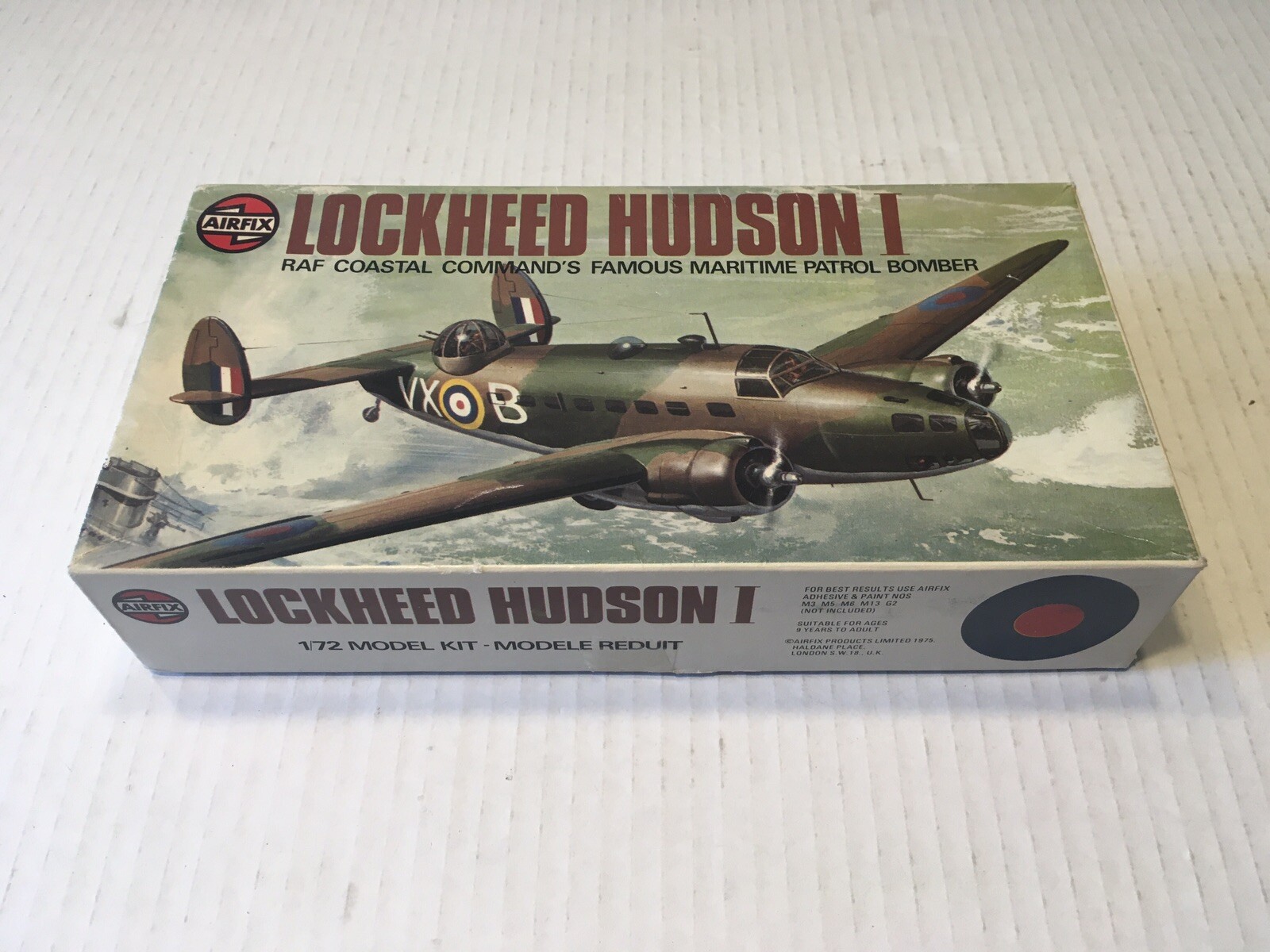 Vintage Airfix Lockheed Hudson 1 Model Airplane Kit 1/72 Scale. | eBay