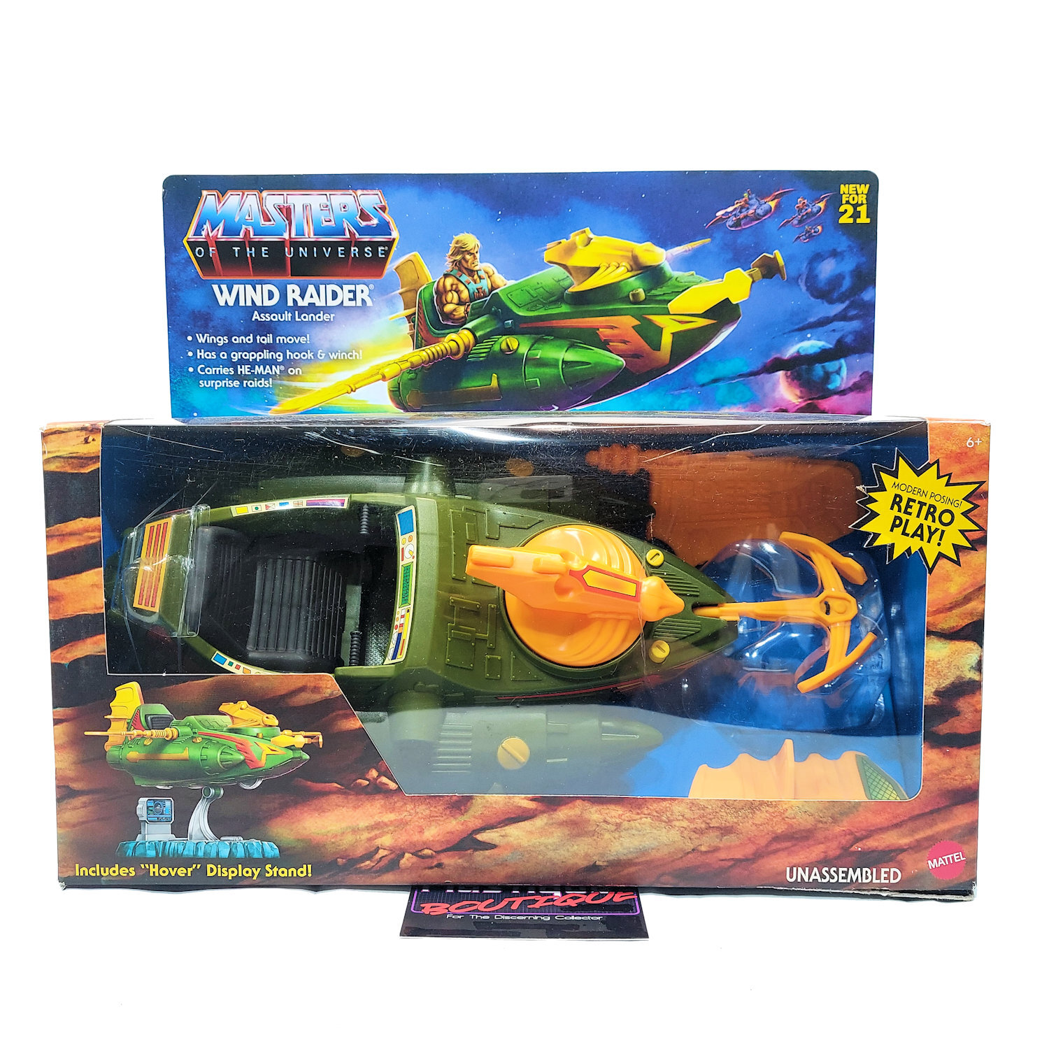 Masters Of The Universe Origins Wind Raider MIB MISB SEALED MOTU ...