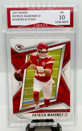 2021 Panini Patrick Mahomes K.C. Chiefs Rookies & Stars Card #68 Gem ...