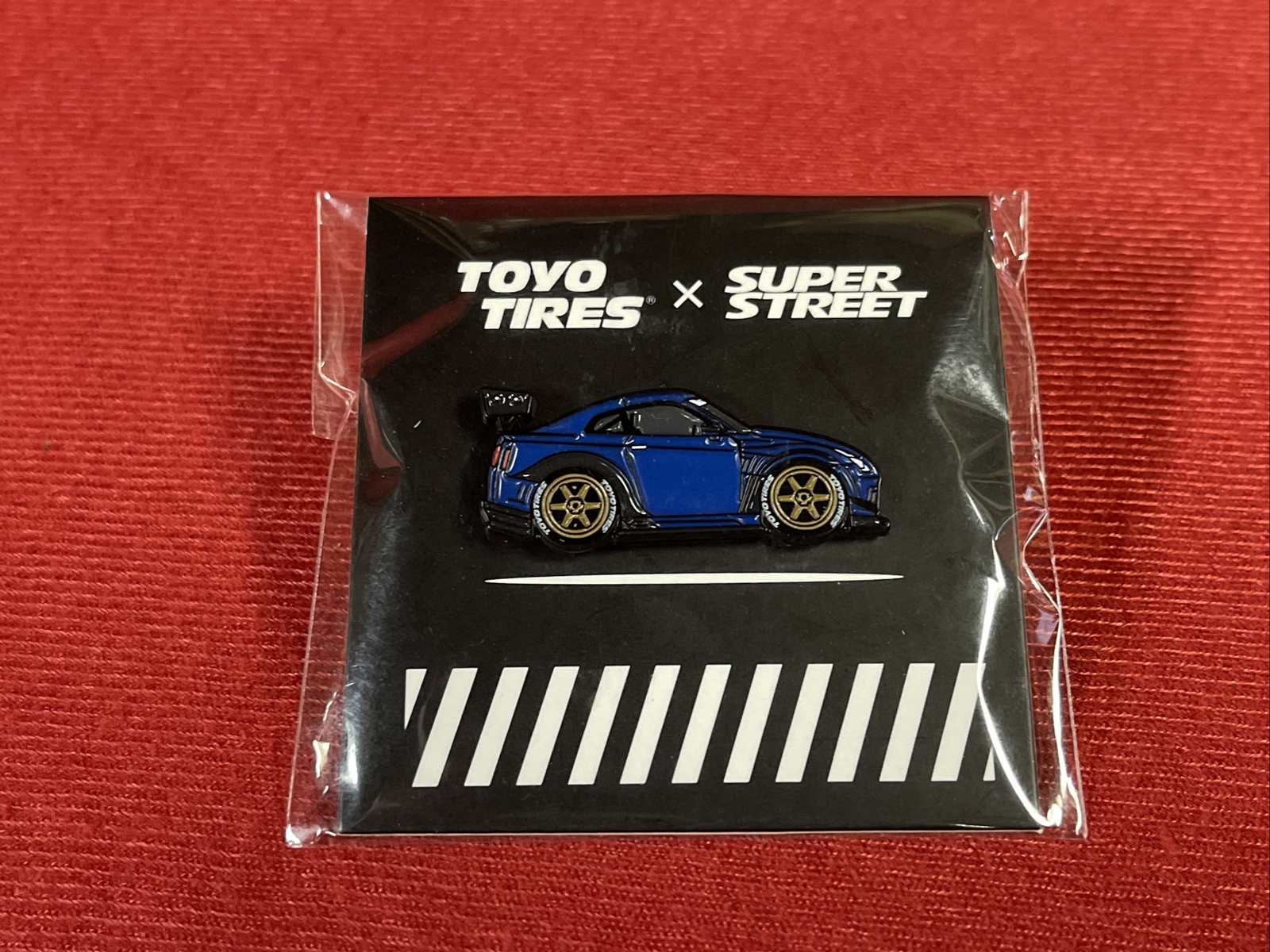 Leen Customs Pin Toyo Tires x Super Street Nissan GTR R35 SKYLINE RARE ...