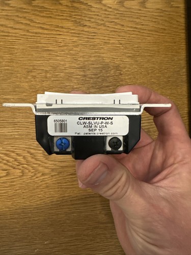 Crestron CLW-SLVU-P-W-S Cameo In-Wall Remote Dimmer (White) n357 | eBay