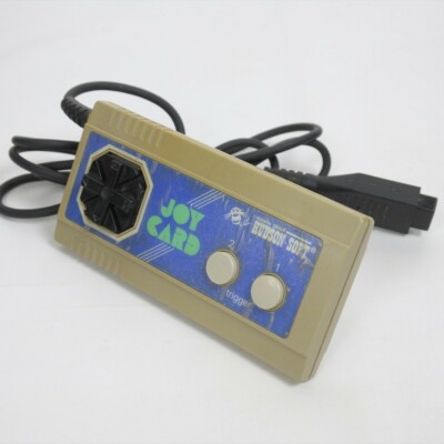MSX Controller JOY CARD HC 62-2 Hudson Control Pad Tested JAPAN Game ...