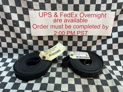 Rexroth Toothed Belt 3842992517, 3842992-517/4315, MBE30769, LOT OF 2 ...