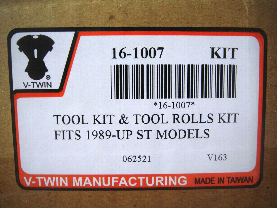 Harley Tool Roll Kit Softail For Tear Drop Tool Box FXST 89 Up V-Twin ...