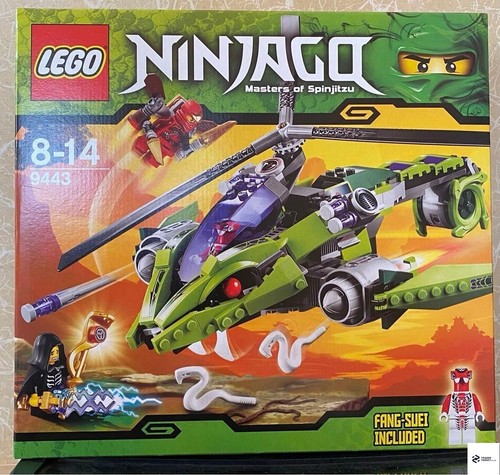 LEGO NINJAGO Rise of the Snakes Rattlecopter 9443 In 2012 New Retired ...