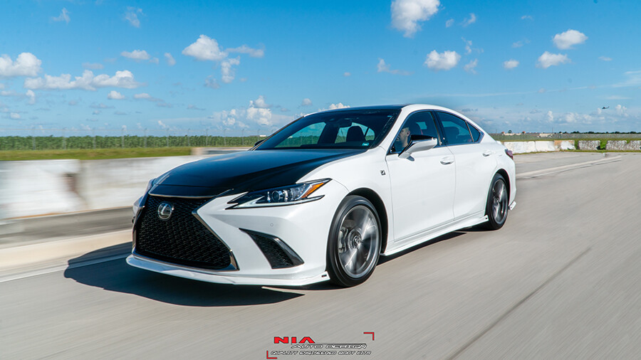 Lexus ES 300 350 Side splitter lip body kit Side Skirt aero kit painted ...