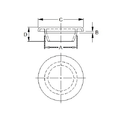 25 Pack Body Plugs 10,12,14,16,18,20,22,25,30,40mm, Hole Plugs, Panel ...
