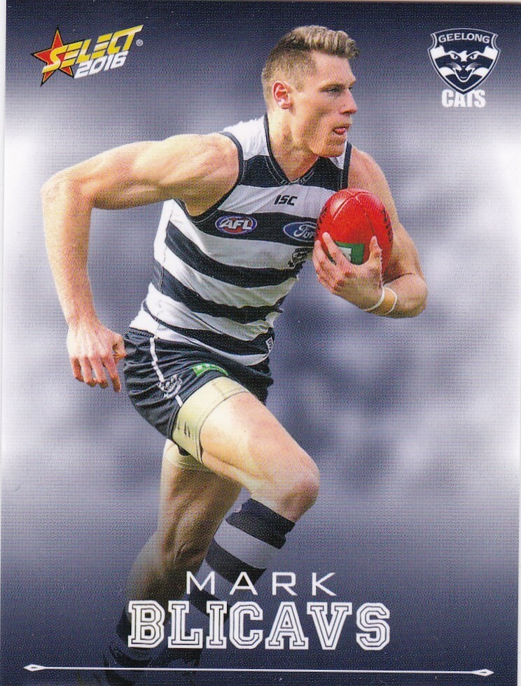 AFL 2016 Select Geelong Cats - Mark Blicavs Card No.78 | eBay