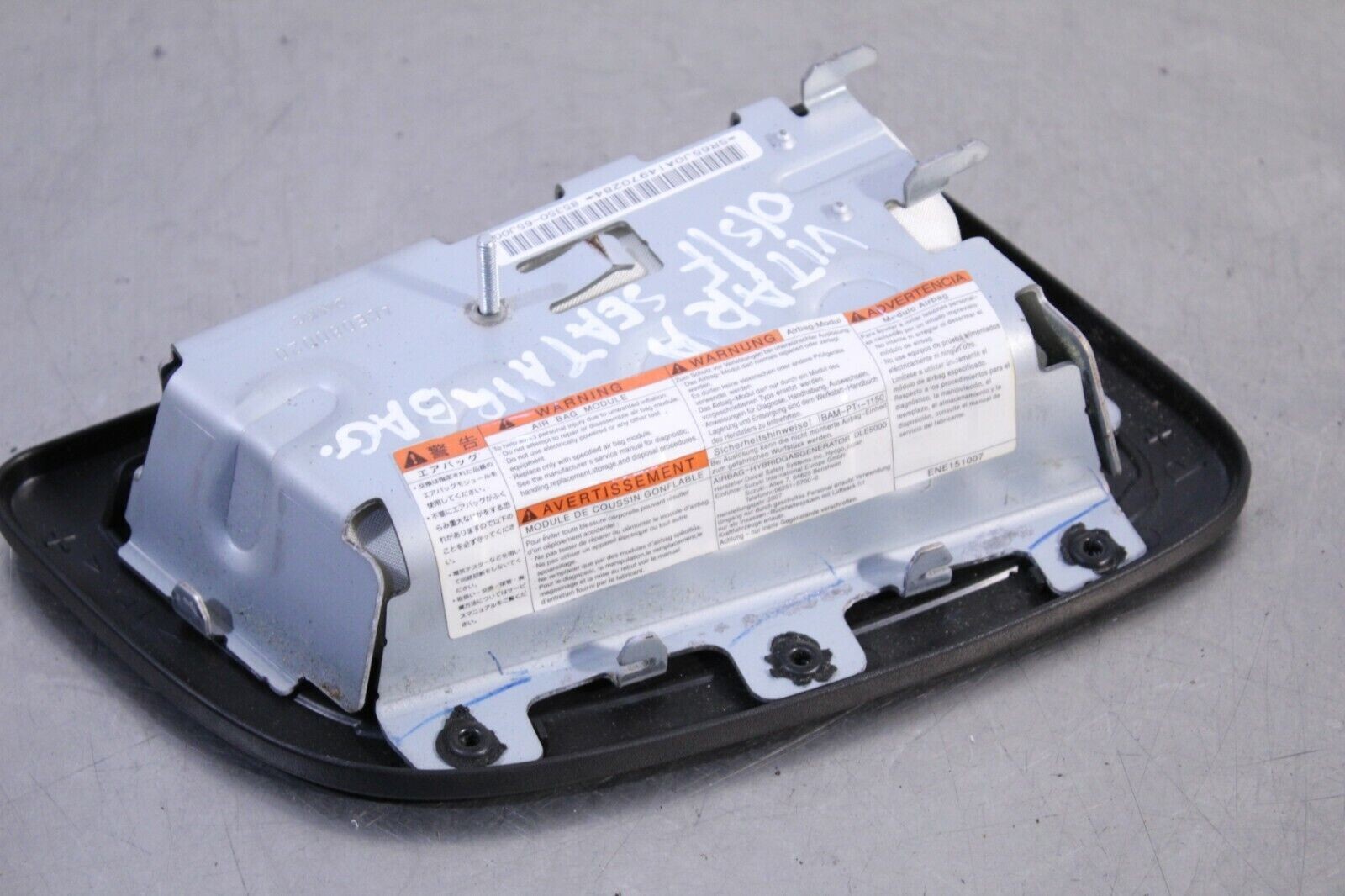 2008 SUZUKI GRAND VITARA DRIVER SIDE FRONT SEAT AIRBAG 85350-65J00 (5 ...