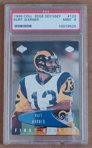 Kurt Warner 1999 Collectors Edge Odyssey Rookie Card #123 PSA 9 Rams | eBay
