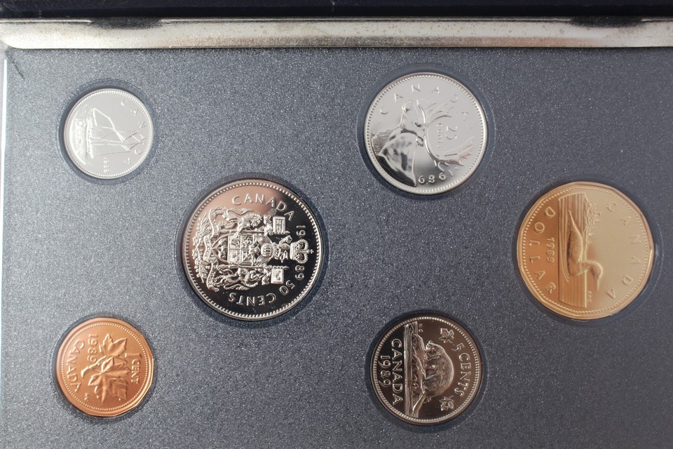 1989 Canada Specimen Set - Royal Canadian Mint COA | eBay