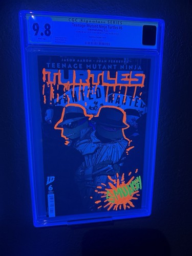 Teenage Mutant Ninja Turtles #6 1:25 Boneface Variant CGC 9.8 Smunchy ...
