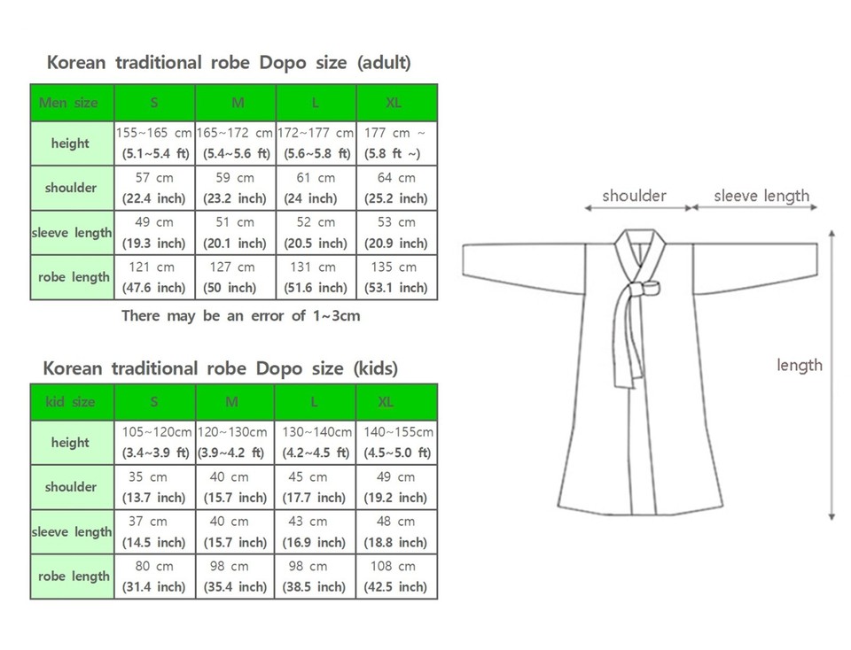 Korean Hanbok Dopo for Men – Traditional Robe for K-Drama, Cosplay ...