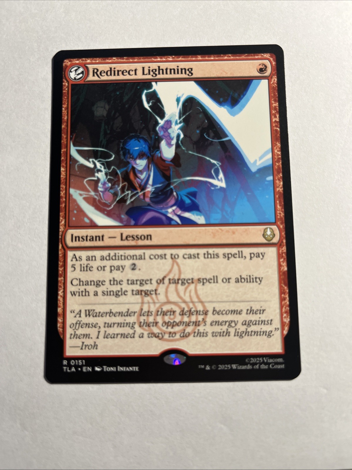 Redirect Lightning - Avatar: The Last Airbender MTG Plus Bonus Rare ...