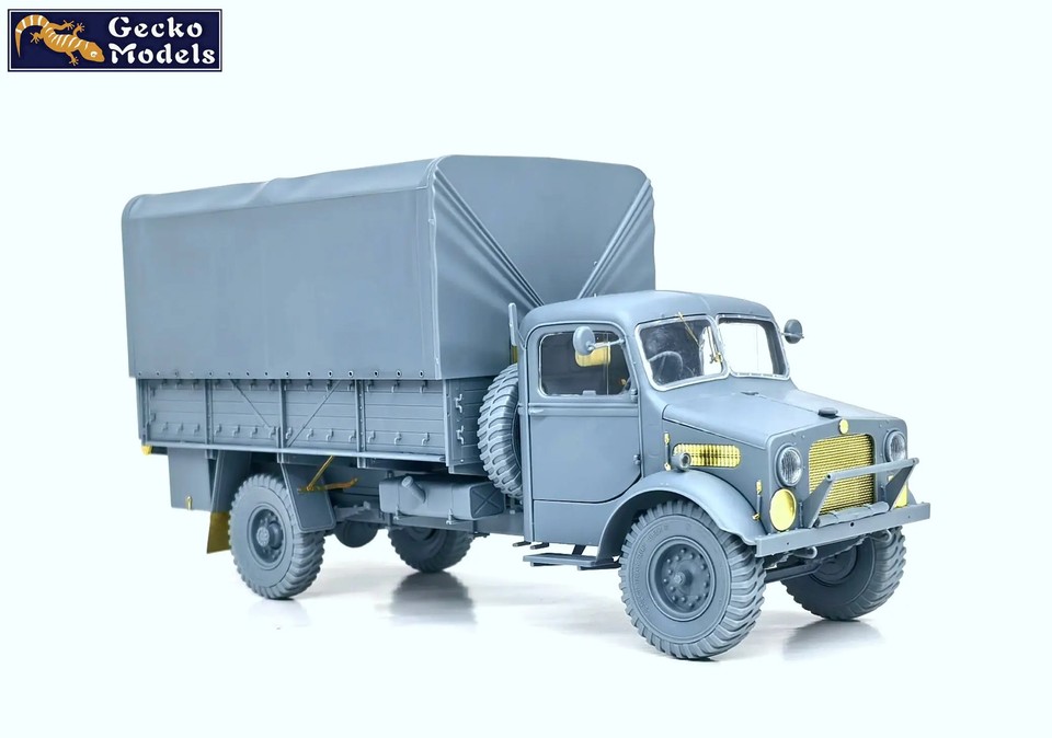 Gecko Models 1/35 British Bedford OYD Truck 3t 4x2GS Wooden Cargo Body ...