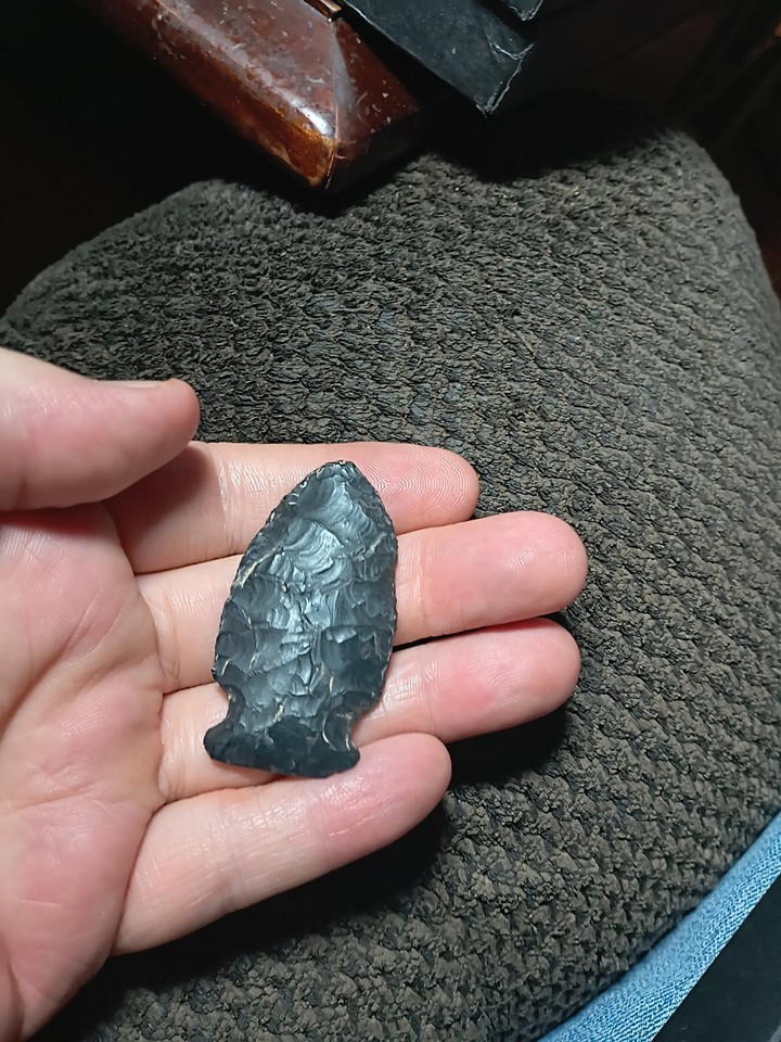 Authentic Ohio coshocton Early Archaic Warrick Point Indian Arrowhead Artifact | eBay