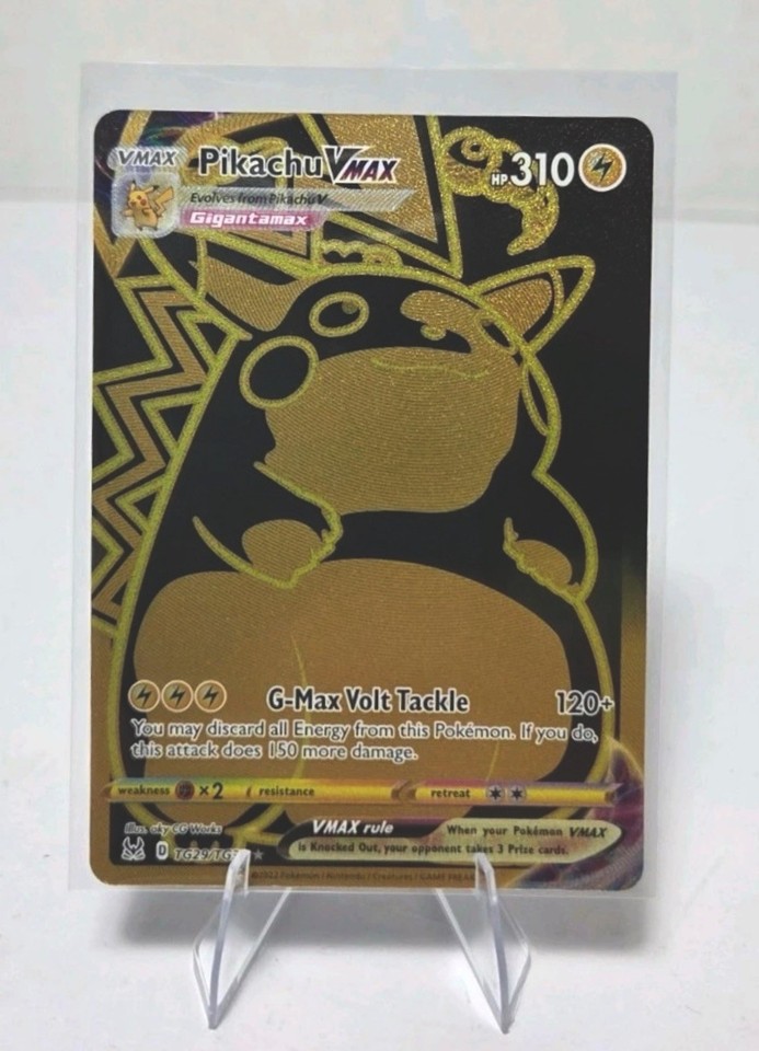 Pikachu VMAX Ultra Rare- Lost Origin Trainer Gallery TG29/TG30 | eBay