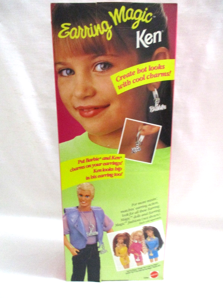 Mattel 1992 "Earring Magic" Ken Doll, #2290, NIB | eBay