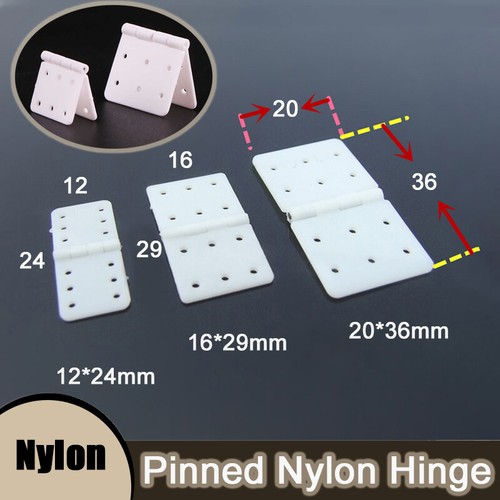 Pinned Nylon Hinges RC Airplane Plane Part Fixed Wing Model Aircraft ...