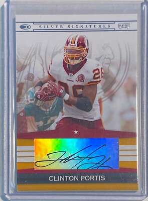 CLINTON PORTIS 2008 DONRUSS PLAYOFF SILVER SIGNATURES AUTO #SS-CP | eBay