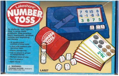 Number Toss Game (Lakeshore) | eBay