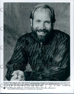 1990 Actor Richard Frank in TV Show Anything But Love Press Photo | eBay