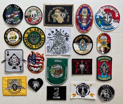 20 US ARMY SPECIAL FORCES ODA PATCHES (lot number 31) | eBay