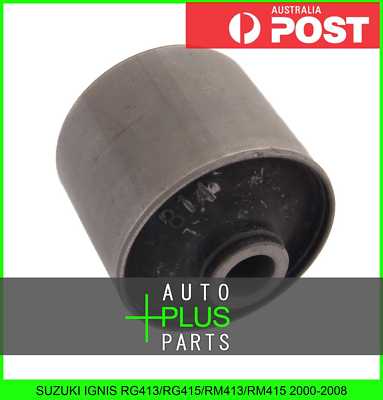Fits IGNIS RG413/RG415/RM413/RM415 - Rubber Suspension Bush Front Lower ...