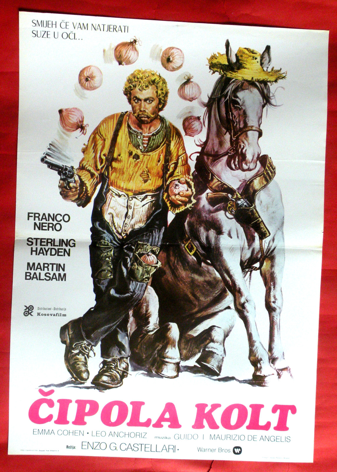 CIPOLLA COLT 1975 FRANCO NERO STERLING HAYDEN CASTELLARI RARE EXYU ...