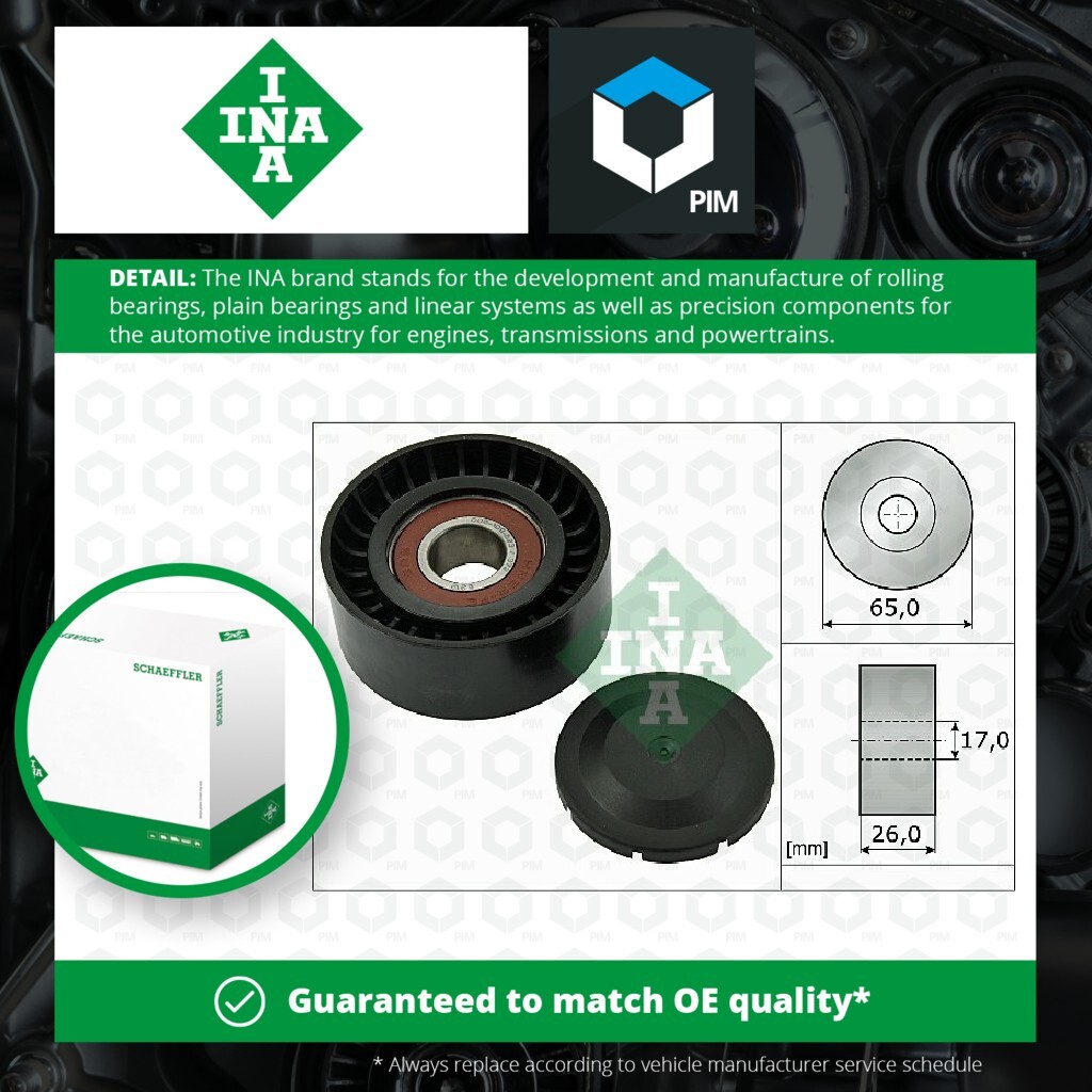 INA+532055710+Guide+Pulley for sale online | eBay