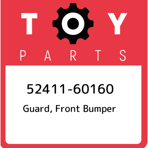 52411-60160 Toyota Guard, front bumper 5241160160, New Genuine OEM Part ...
