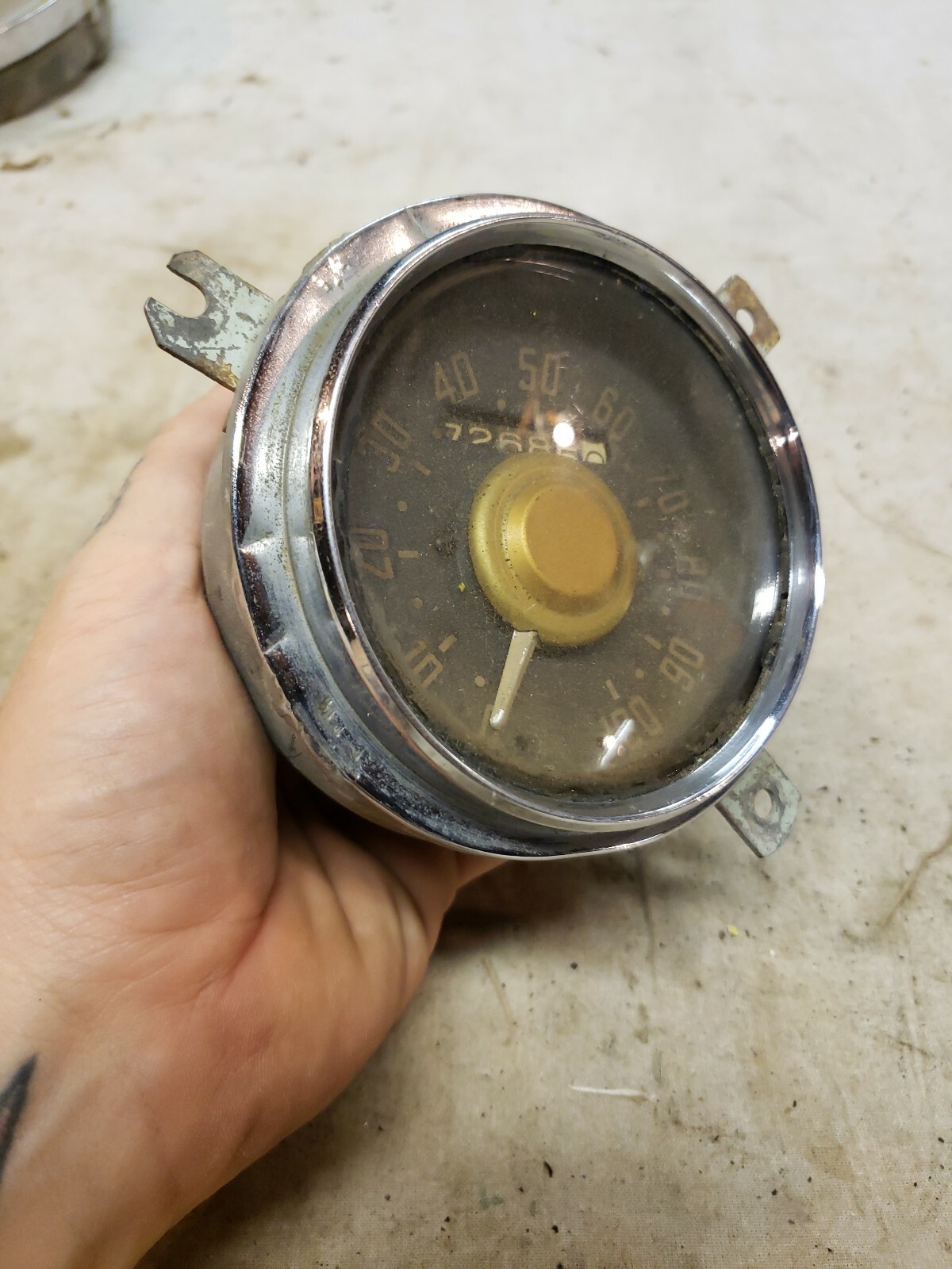 1949 Plymouth speedometer gauge | eBay