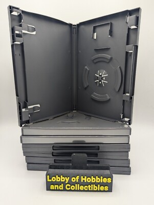 Lot Of 5 Brand New Nintendo GameCube Empty Replacement Game Cases Black ...